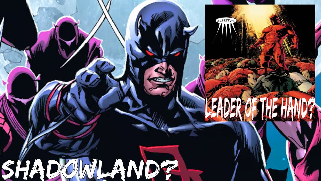 He leads the hand?? DareDevil Born Again trailer reaction - YouTube