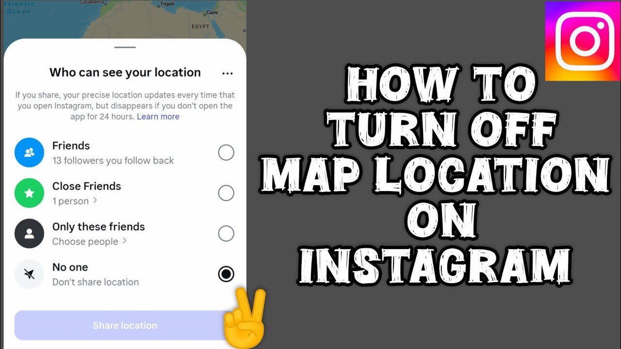 How To 'Turn Off Map Location On Instagram' Problem || TECH SOLUTIONS ...