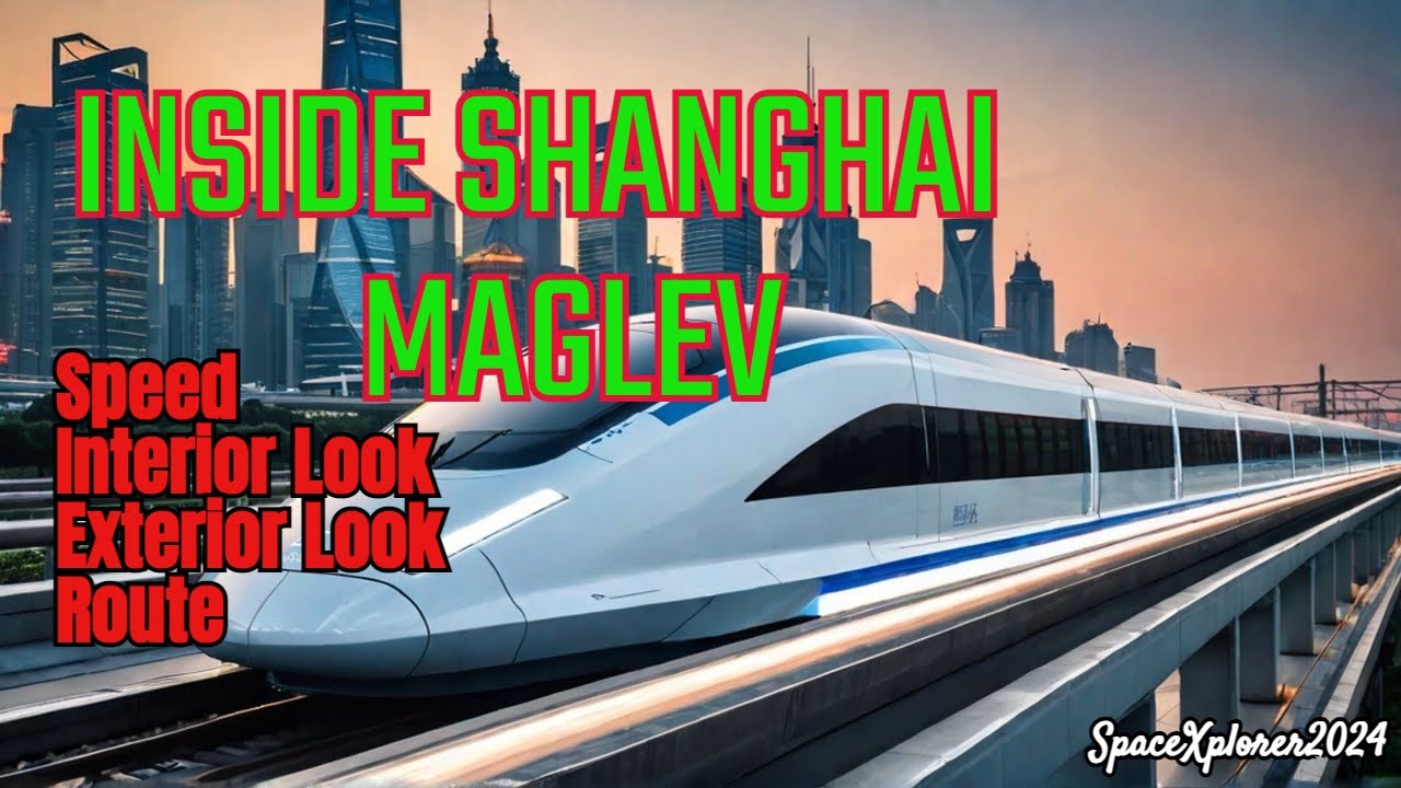 Exploring the Shanghai Maglev: Speed, Route, and Inside Look! - YouTube