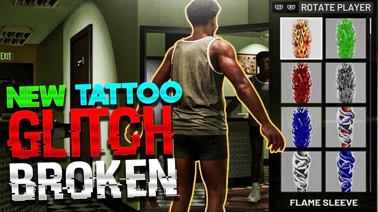 NEW NBA 2K19 FREE TATTOOS GLITCH! SUPER BROKEN TATTOOS GLITCH!! 1 ...