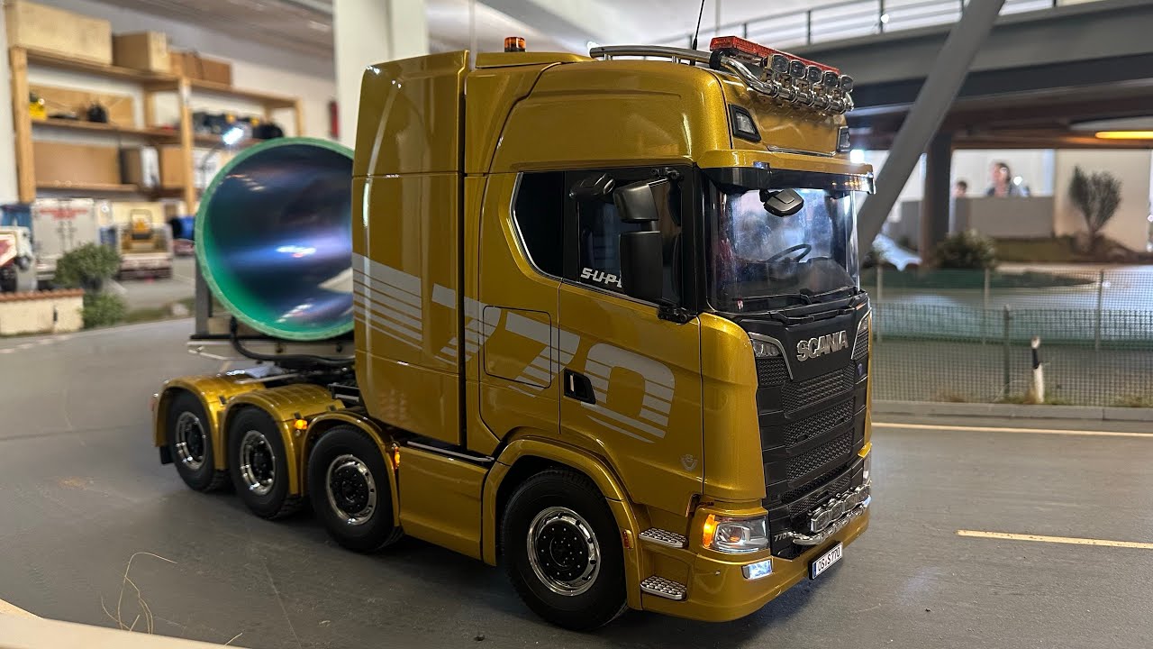 Tamiya RC Trucks beim MTC Osnabrück Truck Modellbau - YouTube