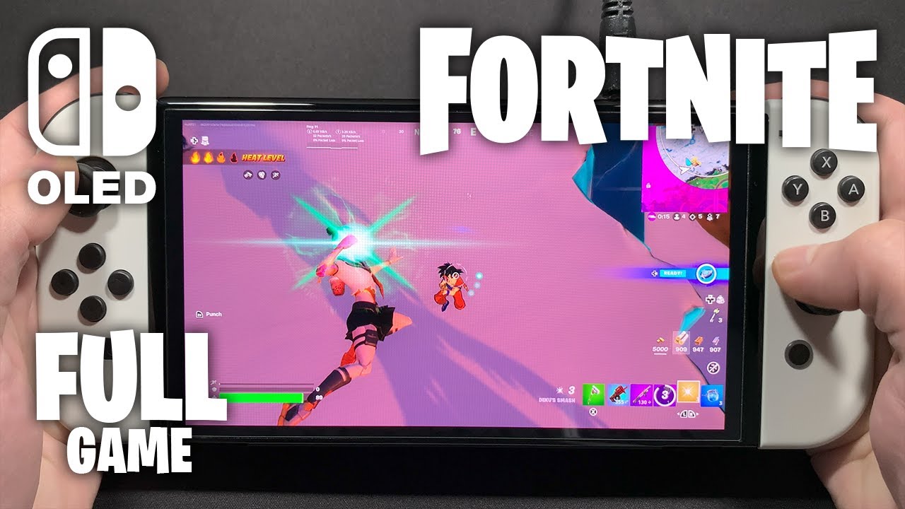 Fortnite on Nintendo Switch OLED #174 - YouTube