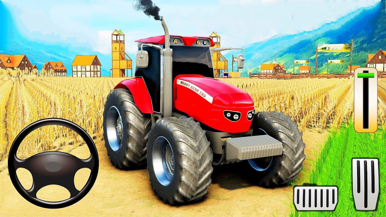 Real Tractor Driving Simulator 2021 - Farm Machine Game - Android ...