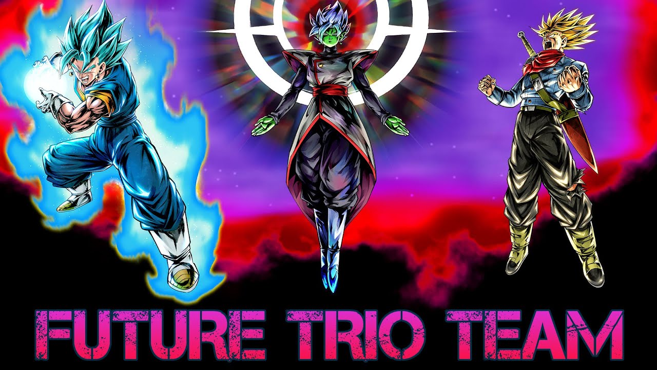 FUTURE TRIO TEAM! Showcase | Dragon Ball Legends PvP - YouTube