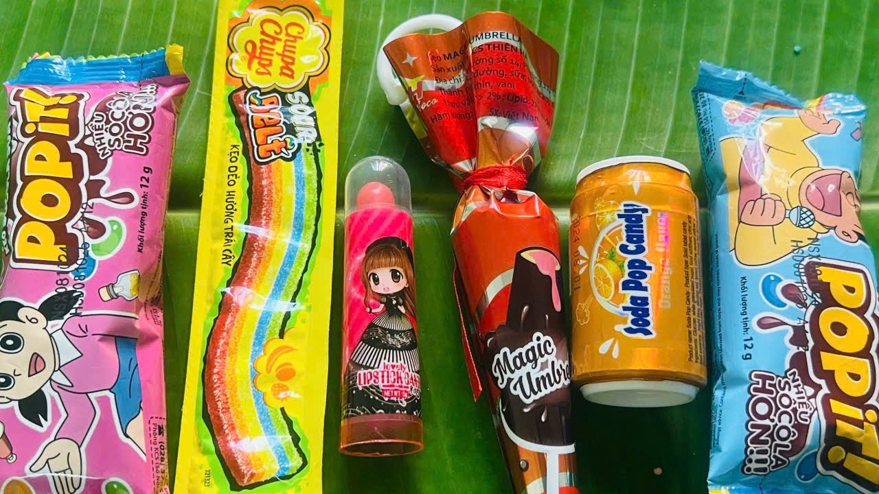 ASMR Bóc Tất Cả Các Loại Kẹo,Bánh Ngon | Gia Bảo Candy ASMR | Candy & Snack Unboxing Sounds ...
