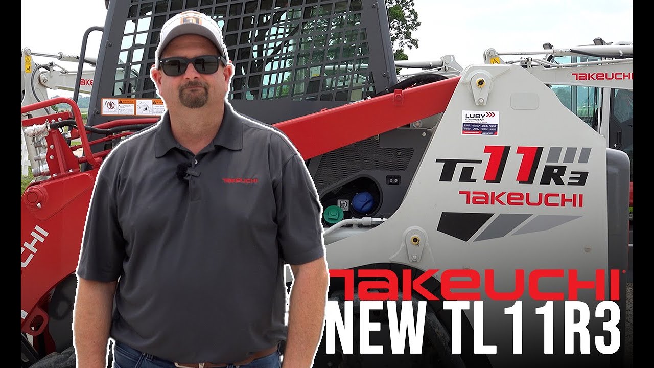 Next-Gen Takeuchi TL11R3 Compact Track Loader Walkaround | Luby ...