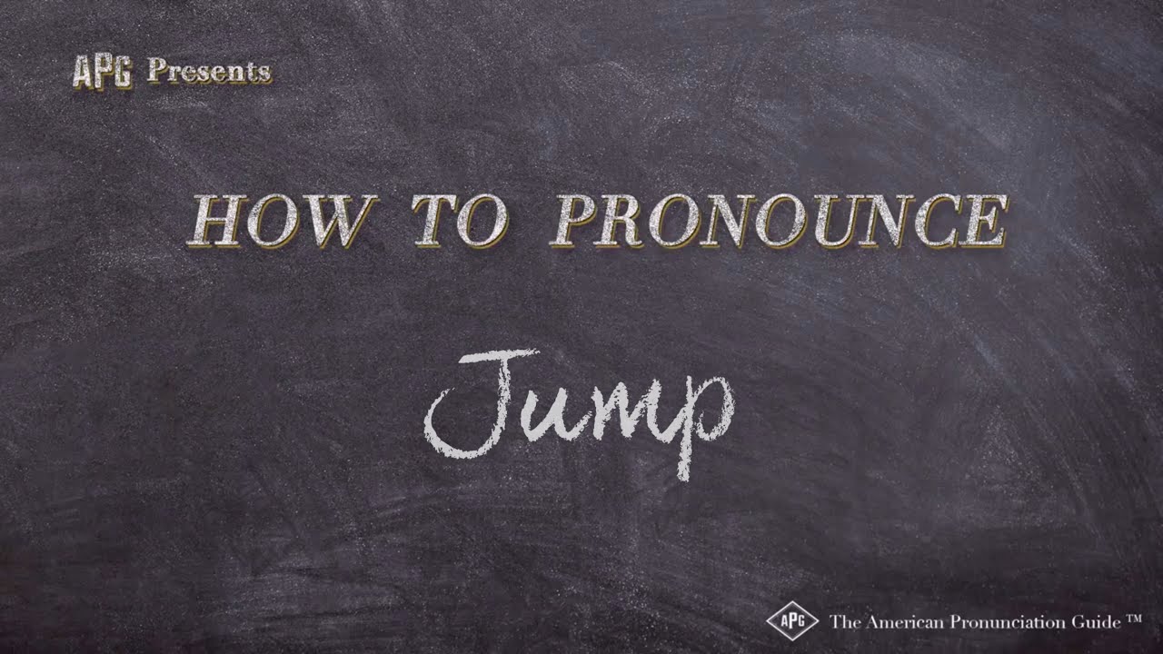 How to Pronounce Jump (Real Life Examples!) - YouTube