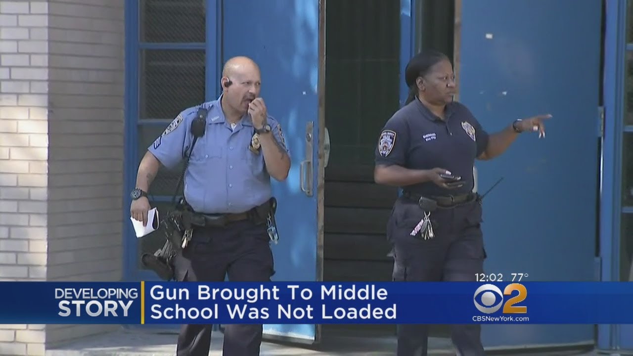 Gun Brought To Bronx Middle School - YouTube