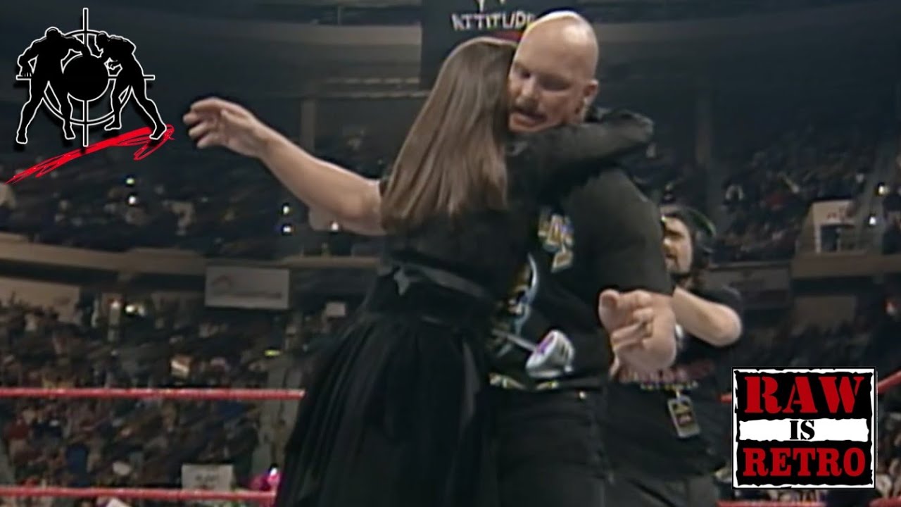 Stone Cold Steve Austin SAVES Stephanie McMahon from The Undertaker Dark Wedding - YouTube