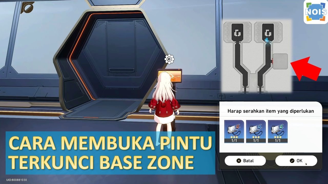 Cara Membuka Pintu Terkunci Base Zone | Hidden Treasure Chest - Honkai ...