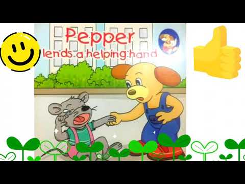 Pepper Lends A Helping Hand / Story Time / Read Aloud - YouTube