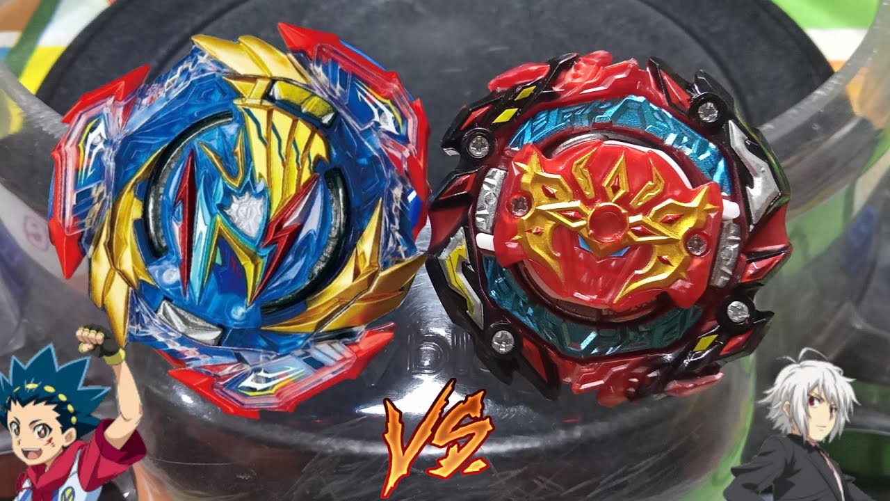 Ultimate Valkyrie (prototype) vs Astral Spriggan | Beyblade Burst DB - YouTube