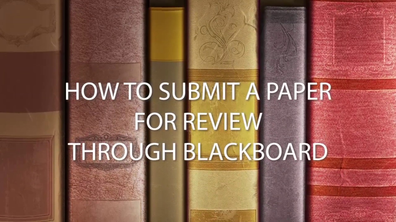 SUBMIT A PAPER FOR REVIEW - YouTube
