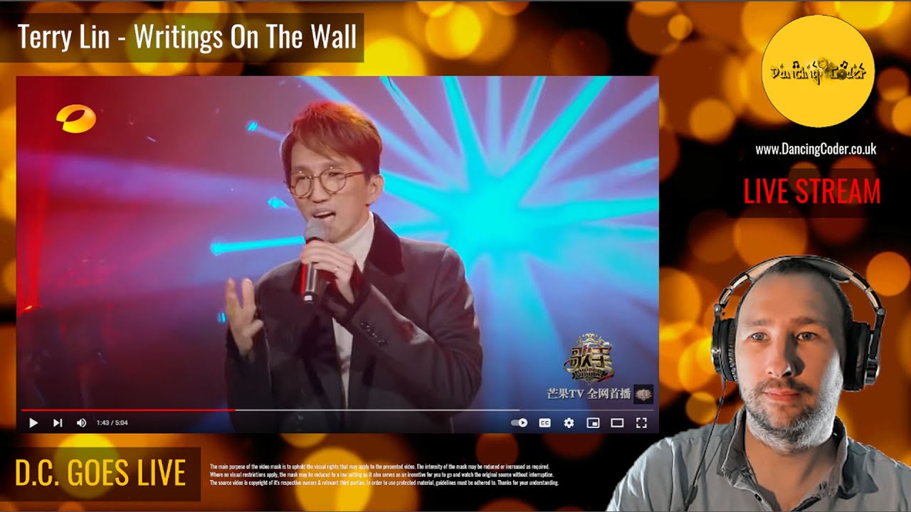 Terry Lin 林志炫 (Lin Zhìxuàn) - Writing's On The Wall (Sam Smith ...