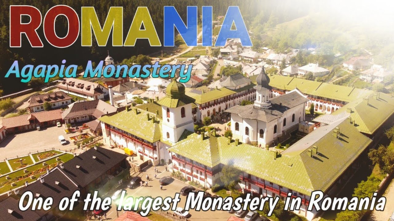 Agapia - One of the largest Monastery in Romania. Αγαπία - Το ...