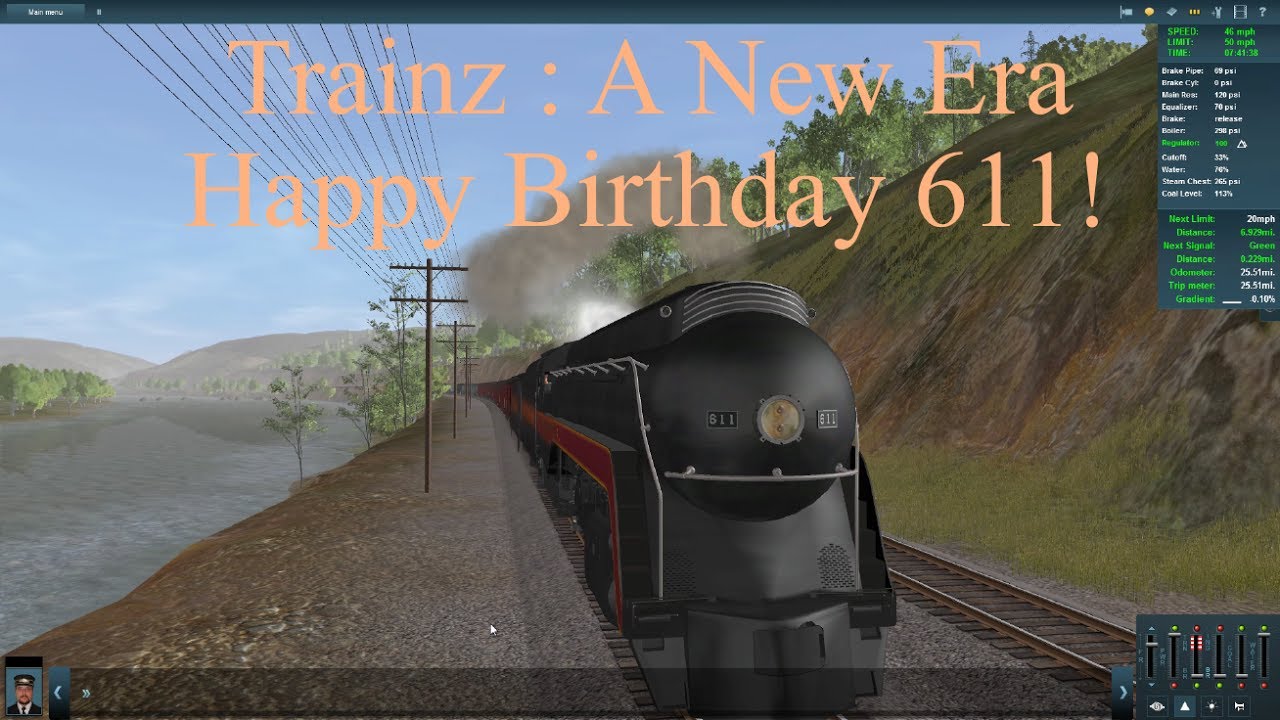 Trainz : A New Era Happy Birthday 611! - YouTube