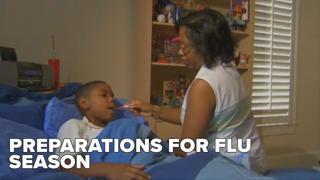 Health officials preparing patients for flu season - YouTube