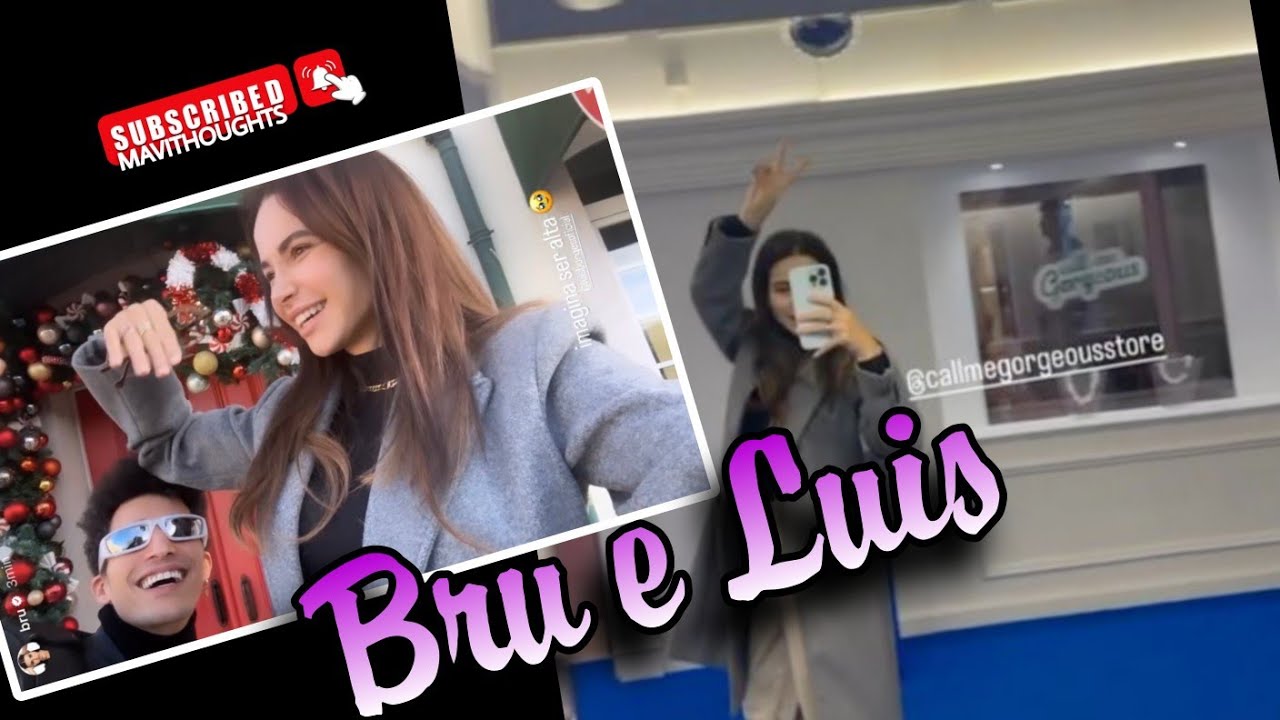 Bruna Gomes Foi Visitar a Loja de Luís Borges 😍 🥰 @Thoughts_of_Mavi ...