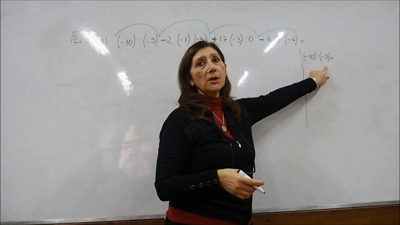 Separar en términos y luego resolver Problemas 5 a) y d) - YouTube