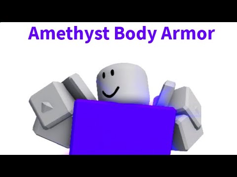 FINALLY BUYING AMETHYST ARMOR… || ROBLOX Shoot and Eat Noobs - YouTube