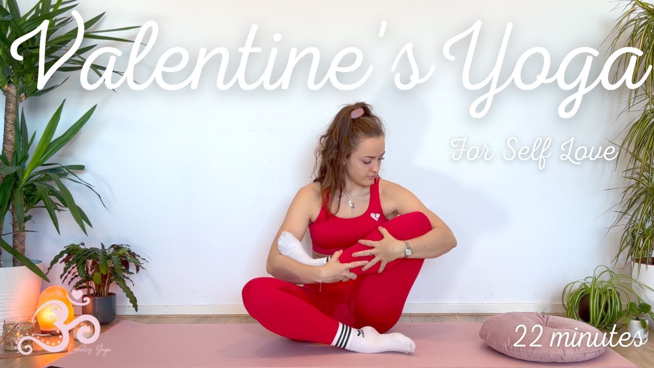 Yoga for Self Love | Valentine's Yoga - YouTube