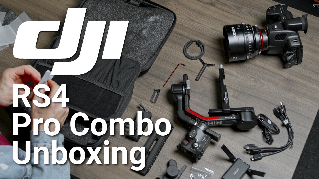 DJI RS4 Pro Combo | Unboxing - YouTube