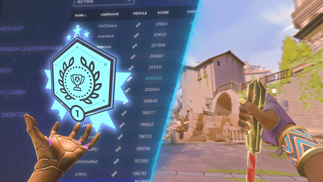 THIS is how a GRANDMASTER 1 on AimLab plays Valorant - YouTube