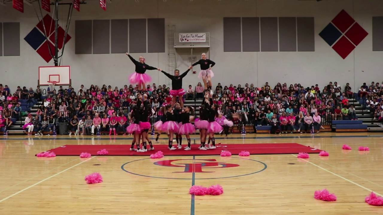 Pink Out Pep Rally 2018 - YouTube