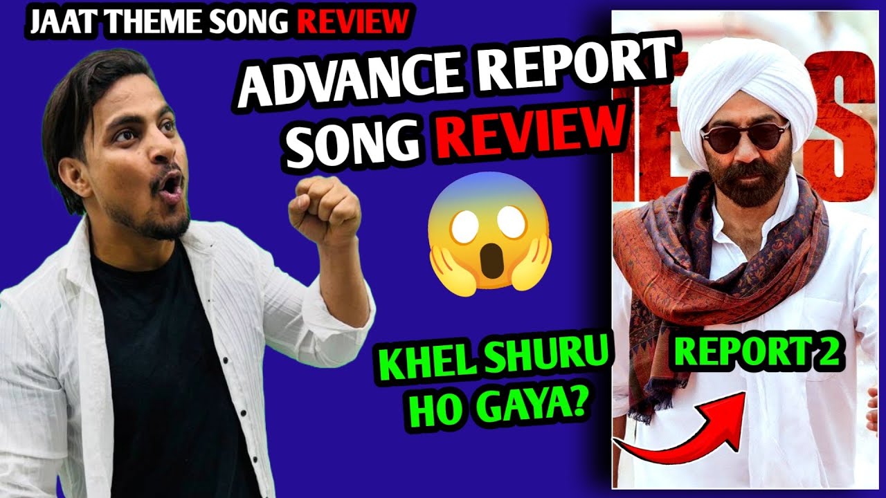 Jaat Theme Song Review | Jaat Shocking Advance Booking Report 2 | Jaat ...