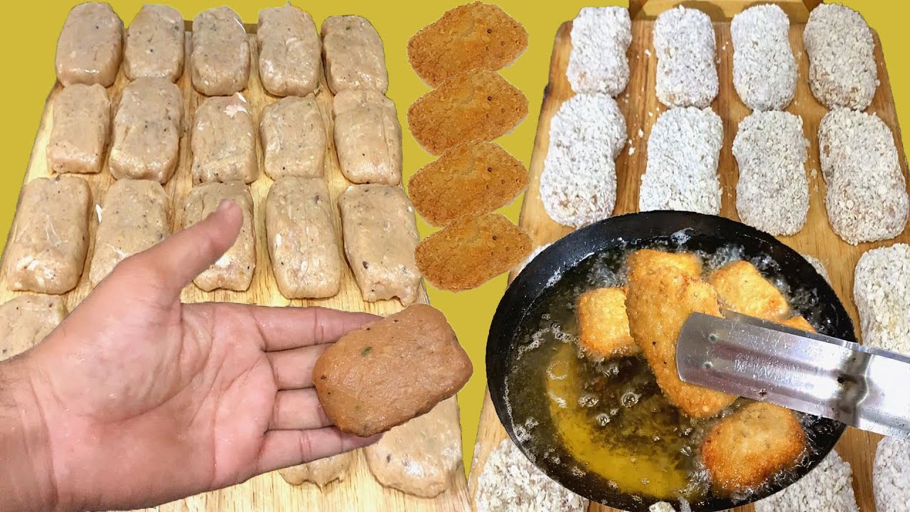 Homemade Chicken Nuggets Recipe | How To Make Crispy Nuggets For Kids ...