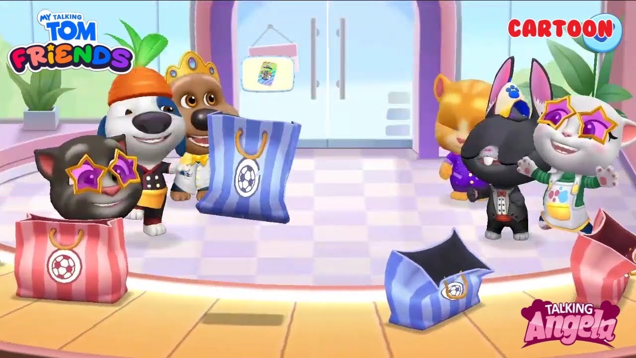 My Talking Tom Friends cartoon 101 | angela | mytalkingtomfriends - YouTube