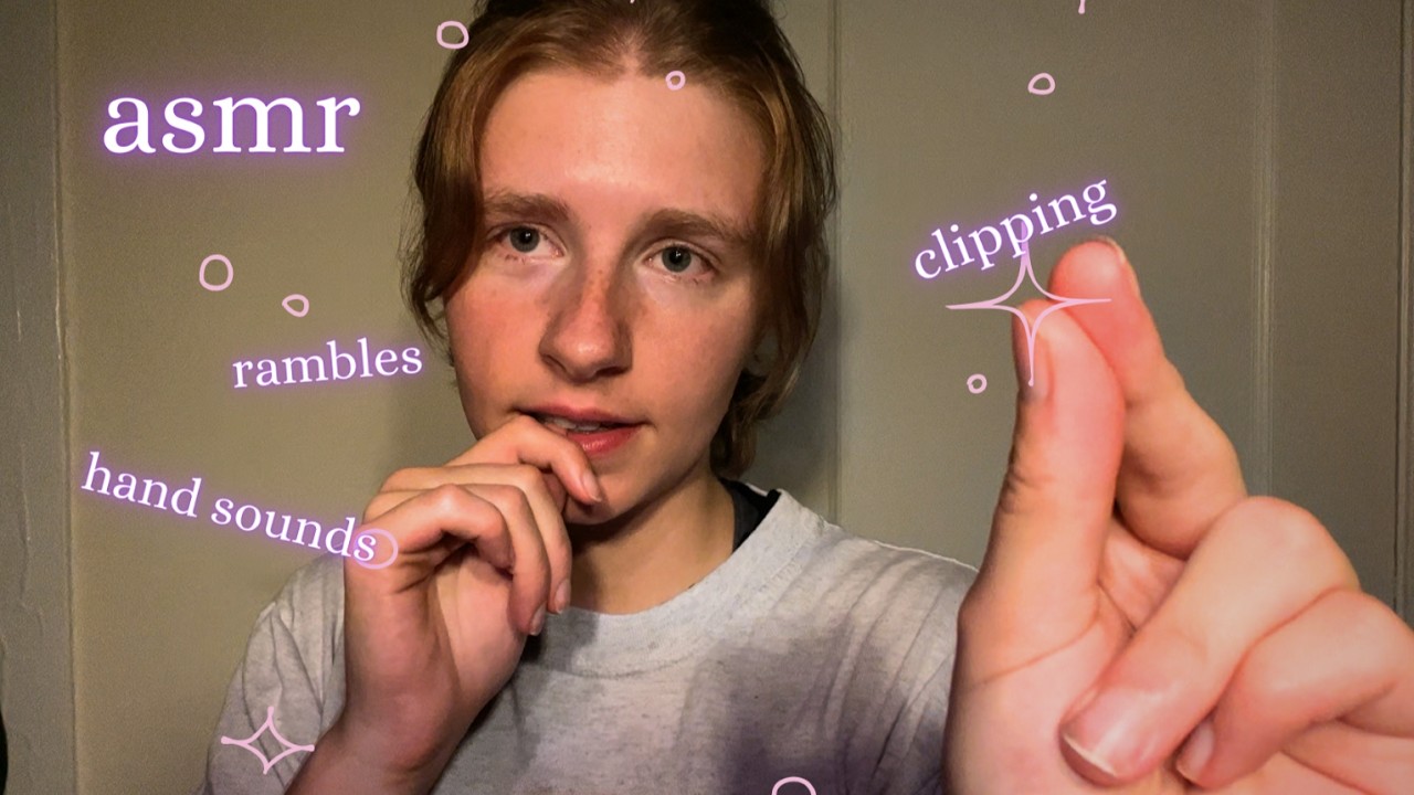 ASMR Hand sounds and rambles! - YouTube
