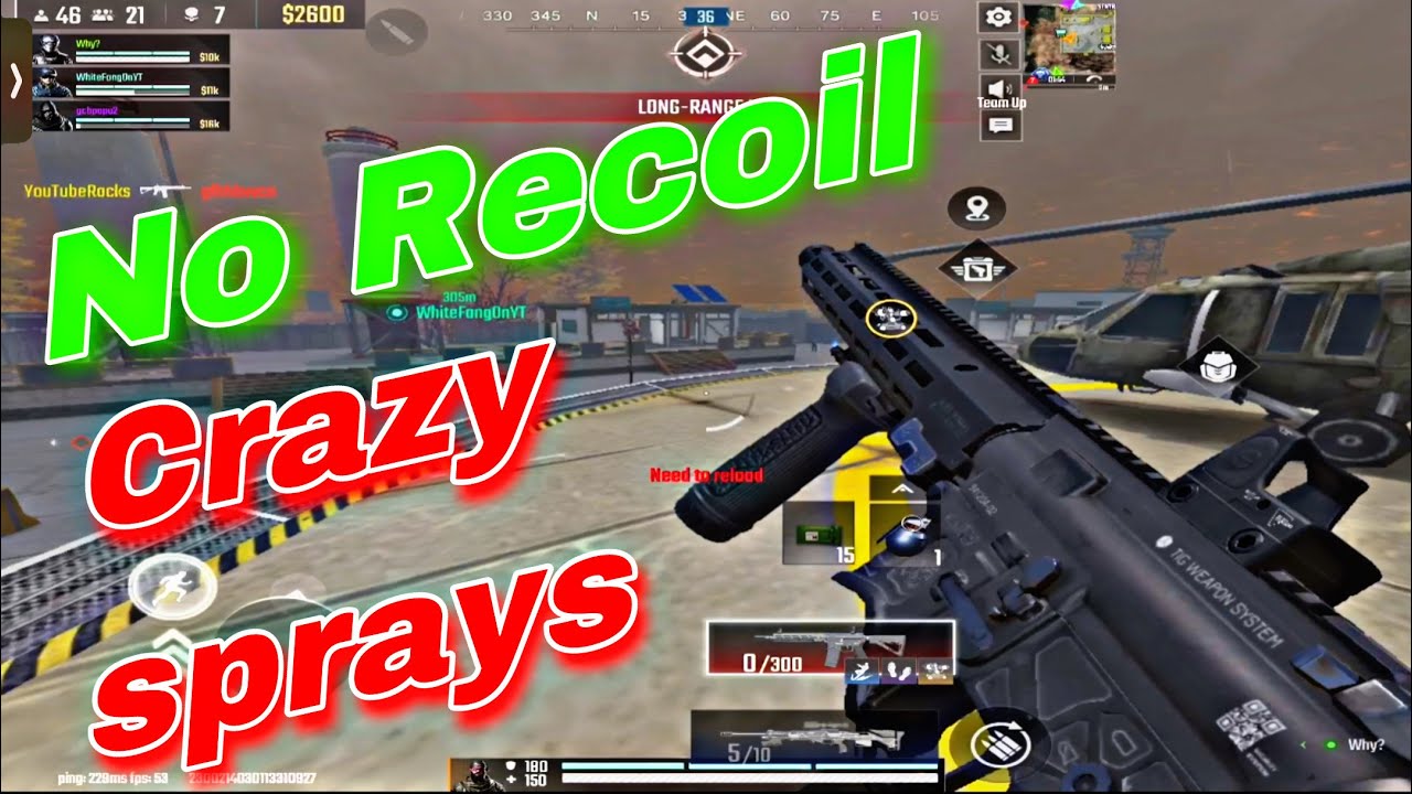 🔥 INSANE SPRAYS IN WARZONE MOBILE CLONE | Project Bloodstrike - YouTube
