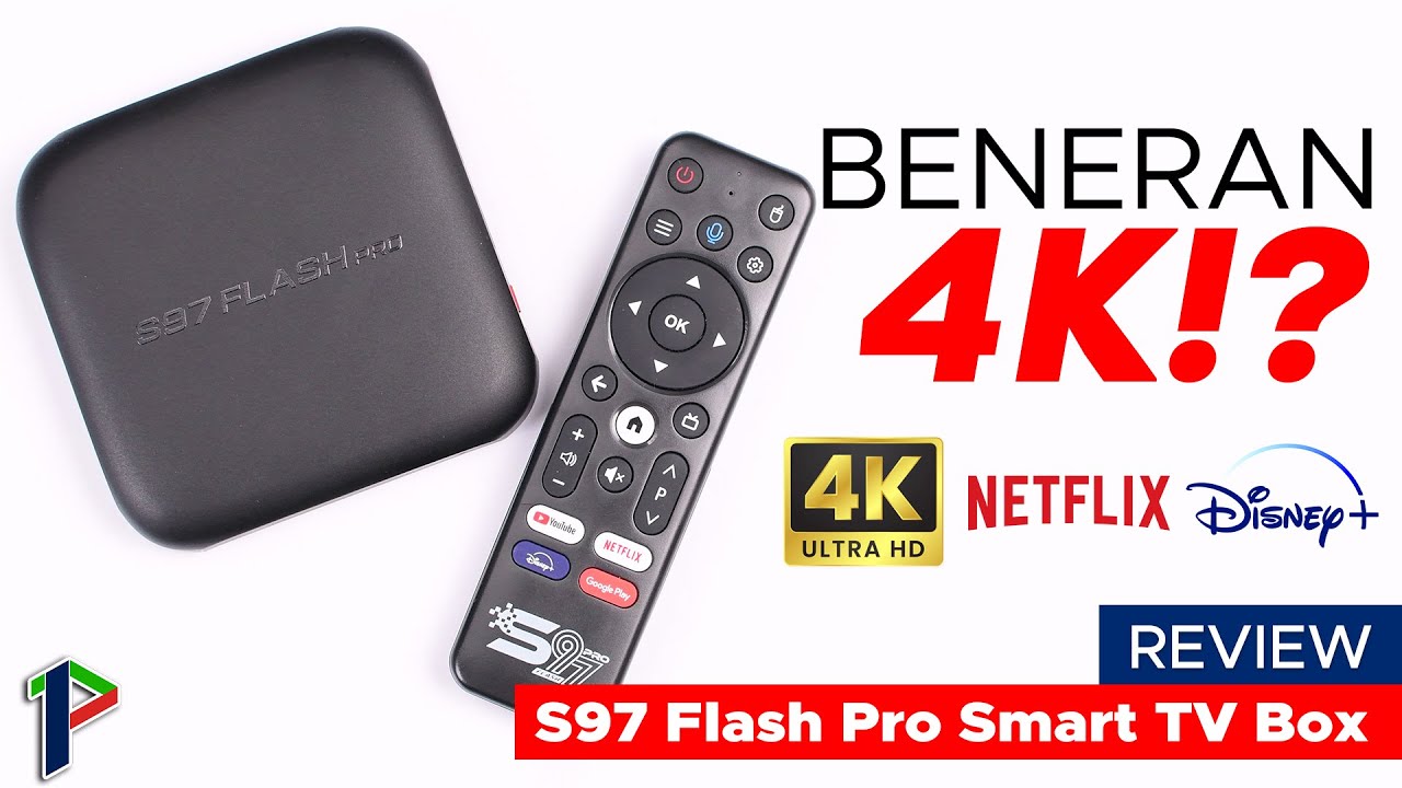 Netflix Cuma Pakai Remote TV?! - S97 Flash Pro Smart TV Box Review ...