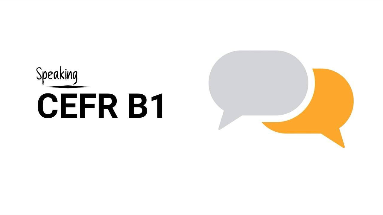 CEFR speaking (part 1) - YouTube