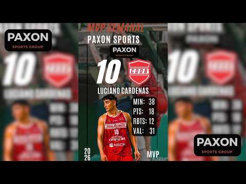 MVP Luciano Cardenas Liga Federal Fecha 03 de junio 2026 Don Bosco vs Regatas