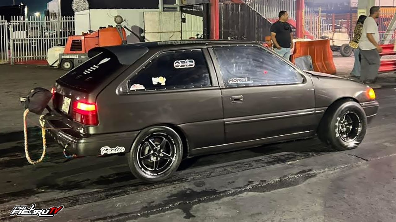 Una hyundai con Motor 4g63 Mitsubishi Turbo!! La Sombra en Salinas ...