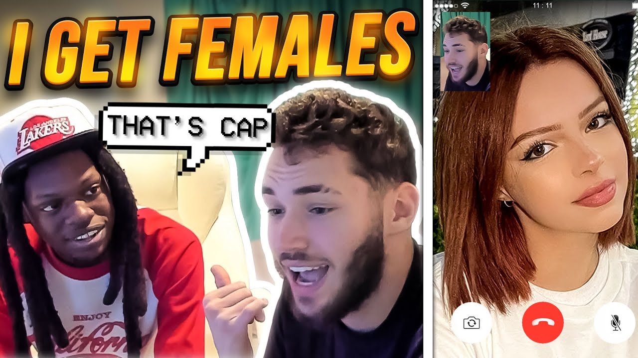 Adin Ross & Julio Foolio FaceTime Girls LIVE on Stream - YouTube
