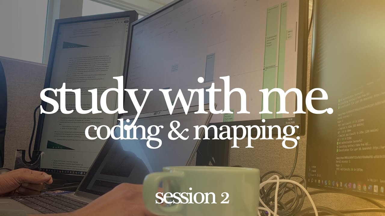 25-Minute Study With Me: Coding & Mapping Deep Work - Session 2 - YouTube