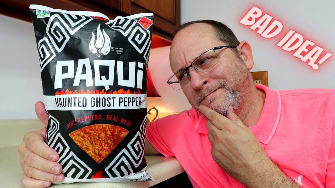 PAQUI Haunted Ghost Pepper Chips - YouTube