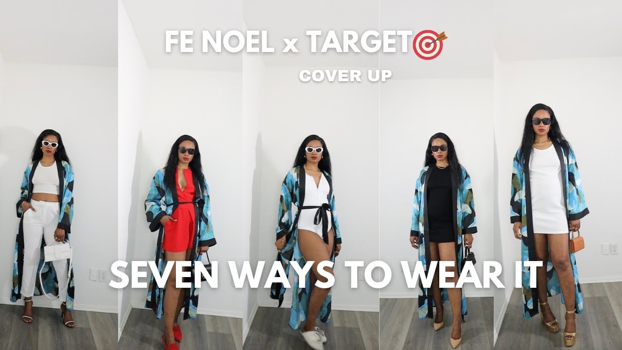 7 ways to style Fe Noel x Target cover up |LookBook (elevated & casual ...