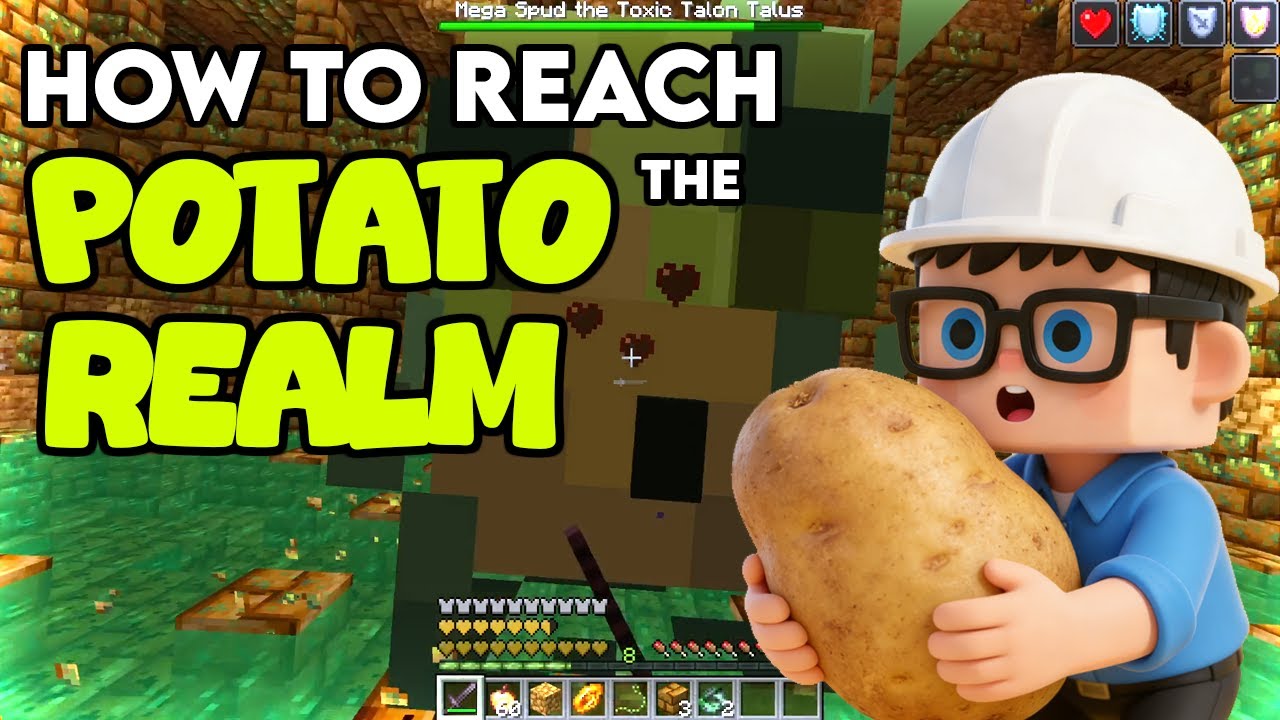 Can You Survive the Minecraft Potato King Challenge? - YouTube