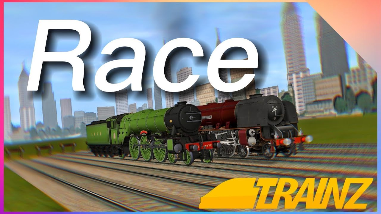 Trainz Driver2｜LNER Class A3 4472 Flying Scotsman V.S. LMS Coronation ...