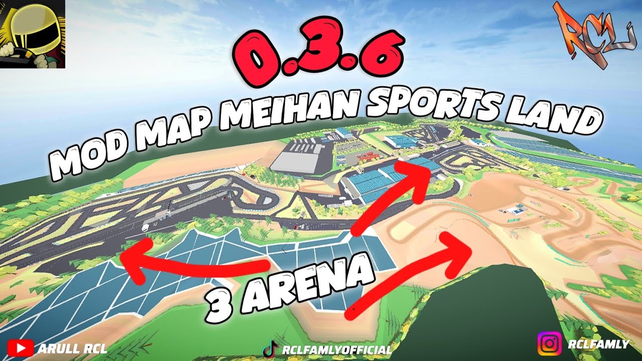MOD MAP MEIHAN SPORTS LAND KEREN BANGET🤩 KALIAN HARUS COBA MOD INI🔥 ...