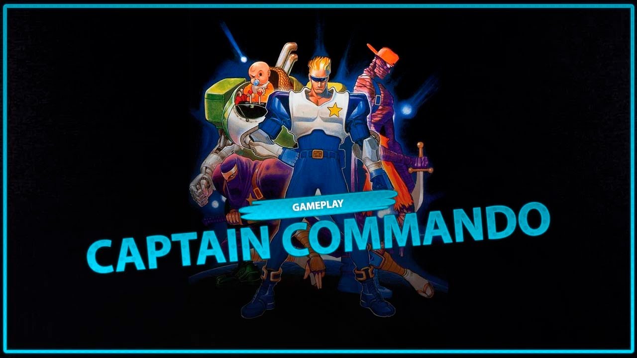 CAPCOM ARCADE STADIUM - CAPTAIN COMMANDO | #FDPLAYER - YouTube