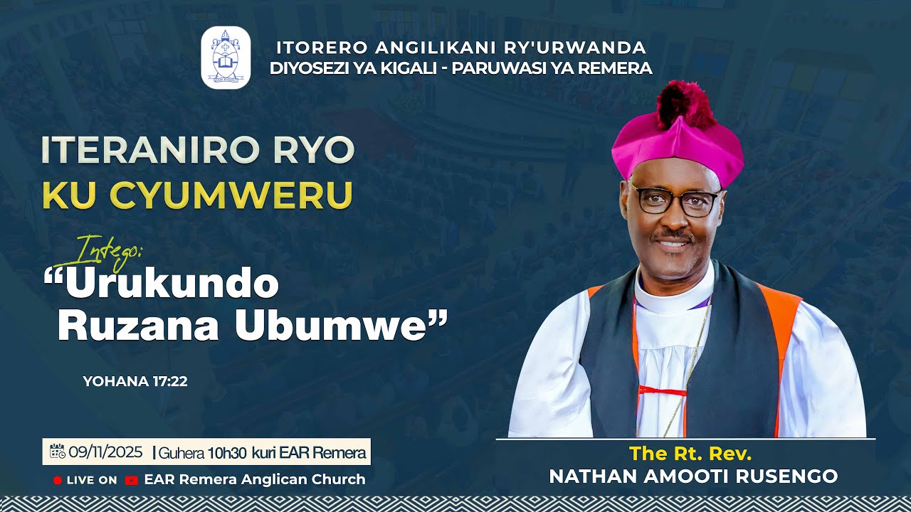 URUKUNDO RUZANA UBUMWE By The Rt .Rev. Nathan Amooti RUSENGO - YouTube