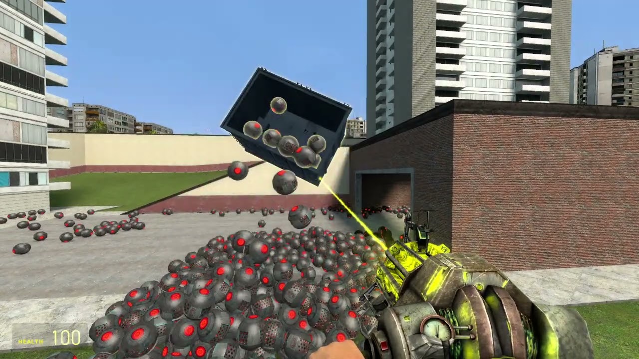 VPhysics Jolt performance test - YouTube