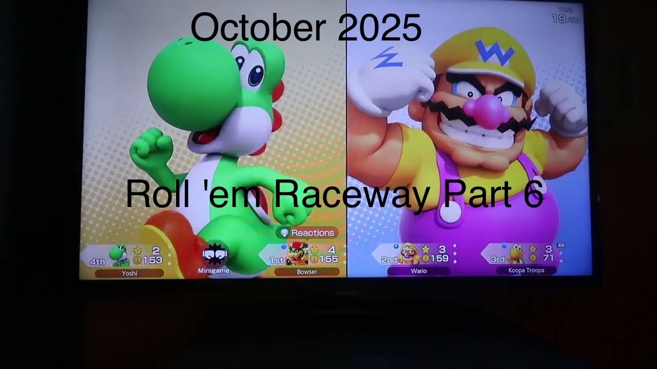 (October 2025) Super Mario Party Jamboree - Roll 'em Raceway ...
