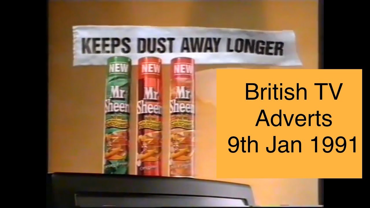 British TV Adverts, 9th January 1991 - YouTube