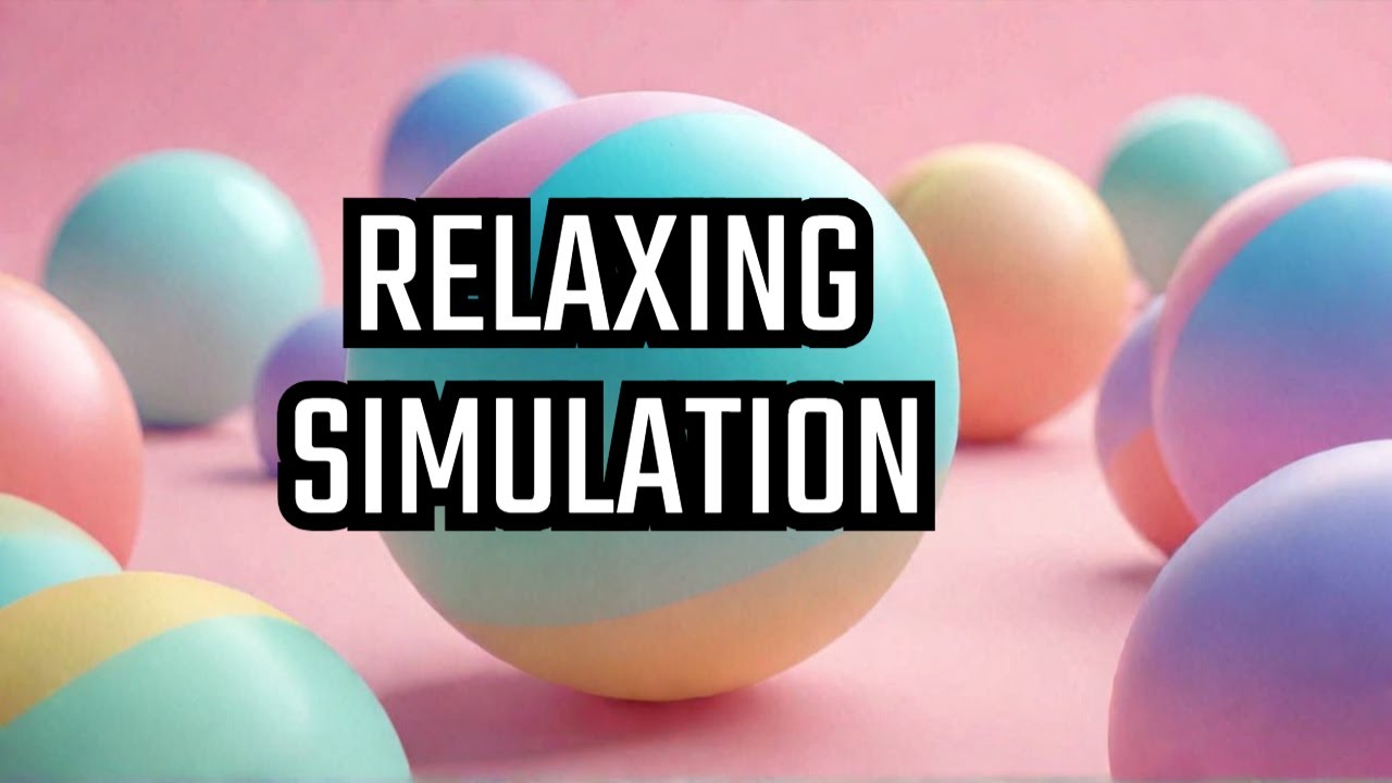 This Bouncing Ball Simulation is Actually Relaxing - YouTube